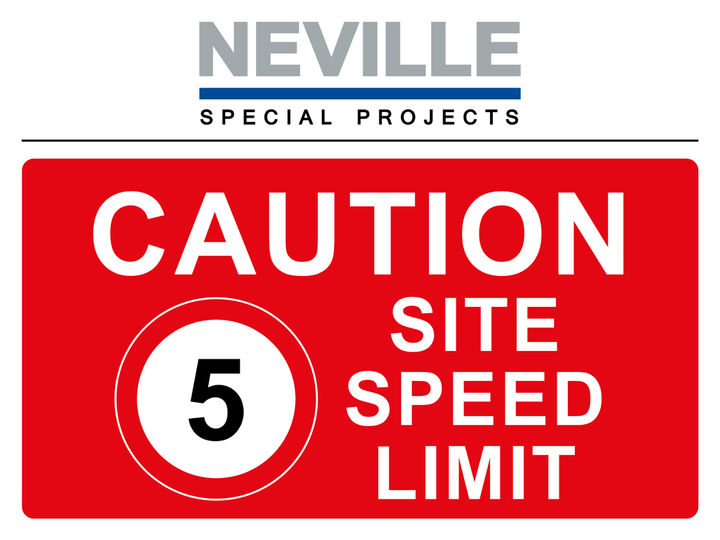 CSS/02 NSP caution 3 site speed limit | MAXIO HARDWARE