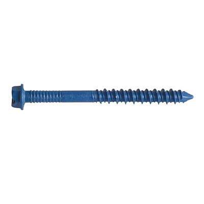 Tapcon 4F57 6 X 57 csk Blue concrete screws Box 100 | MAXIO HARDWARE